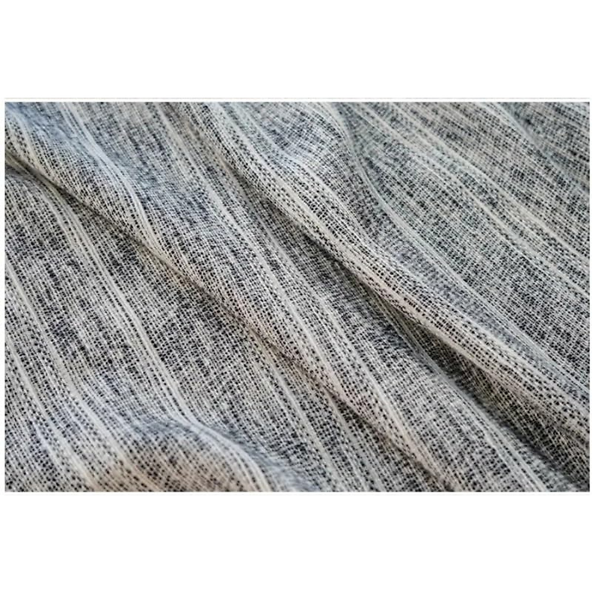 XMTXZYM 2 Meter Striped Yarn Dyed Jacquard Fabric Women's Dress Bag Decorative Sewing Fabric