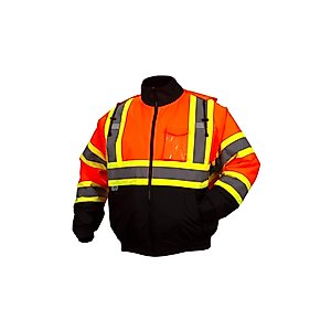 Pyramex RCJ3220M RCJ32 Series Jackets Canadian jacket in orange- medium