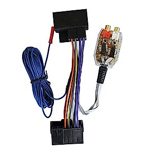 Factory Radio Add A Amp Amplifier Sub Interface Wire Harness Inline Converter