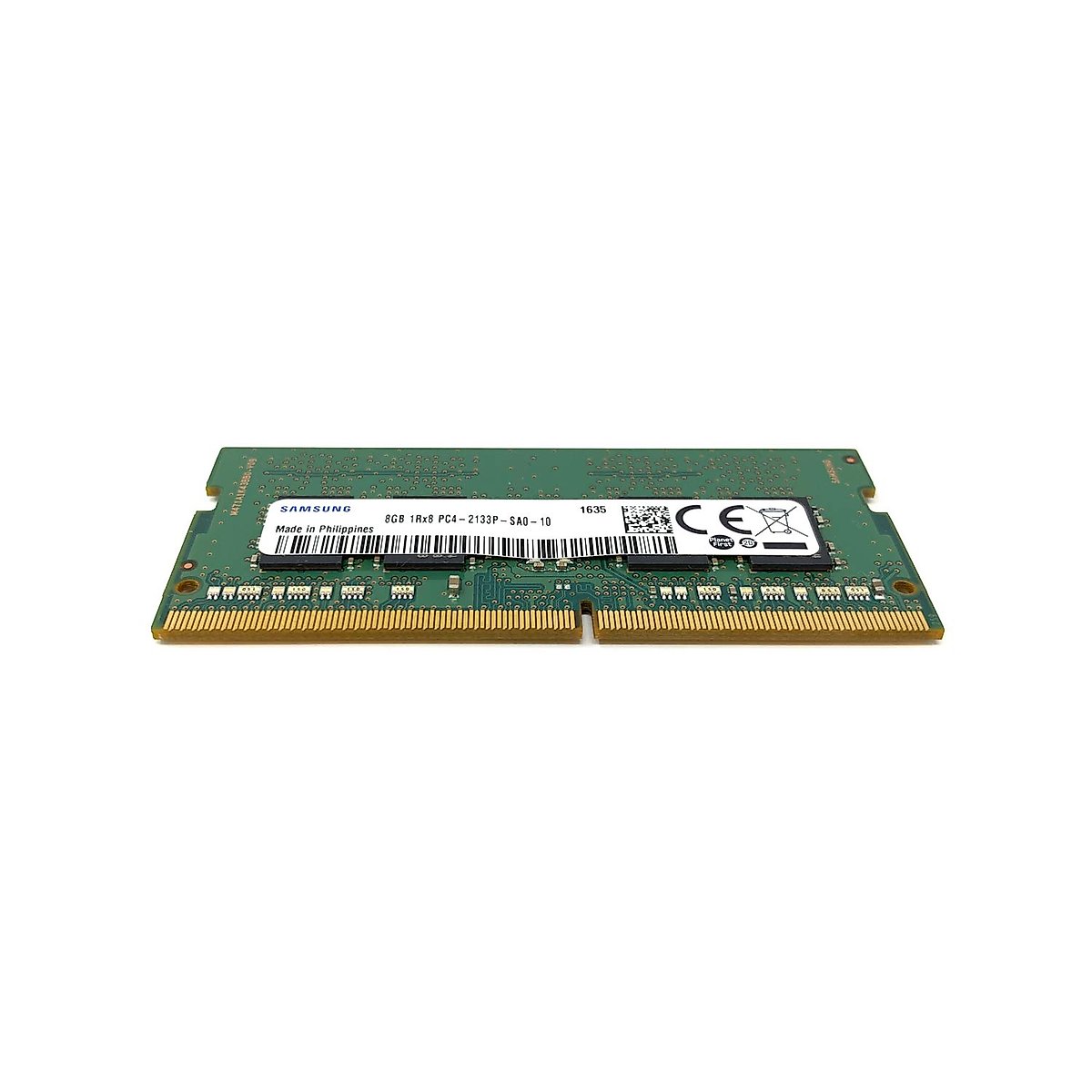 Samsung M471A1K43BB0-CPB 8GB PC4-17000 DDR4-2133MHz Non-ECC Unbuffered CL15 260-Pin SoDimm 1.2V Single Rank Memory Module - OEM