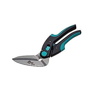 VARICONN 10 inch Heavy Duty Scissors, Industrial Scissors, Multipurpose, Scissors for Carpet, Cardboard and Recycle, Soft Grip, Stainless Steel, Easy Cutting Thick Paper, Leather, Sewing Fabric