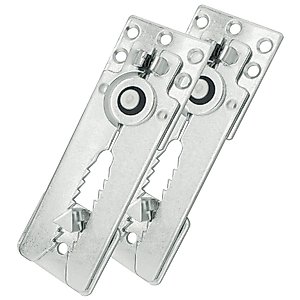 Merrian Living Sectional Couch Connectors, 2 Pack Couch Clips, Sofa Connectors, Furniture Hardware with Screws.