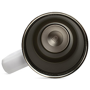 100 North Rainbow Rubber Duck Cartoon Collage 40 oz. Stainless Steel, Large Water Bottle Coffee Mug, Spill & Leak Resistant, Thermal Travel Tumbler with Handle, Lid & Straw, White/Purple