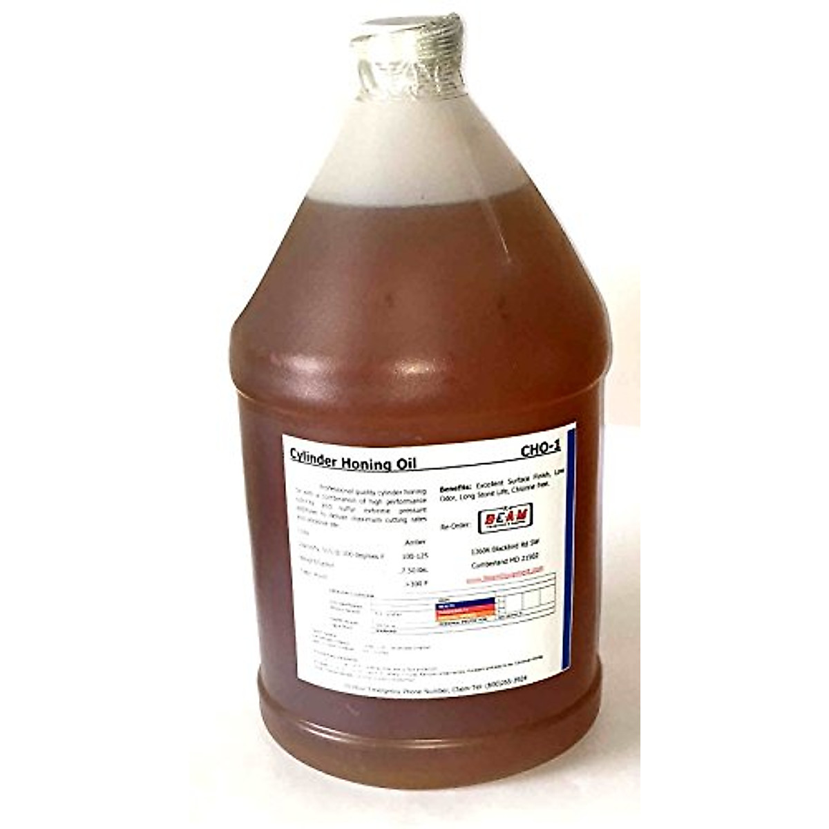 Beam Equipment & Supplies Cylinder Honing Oil for Sunnen, Rottler, Peterson, Winona Van Norman, Berco, Serv Equip, and Kwik Way Machines (1 Gallon)