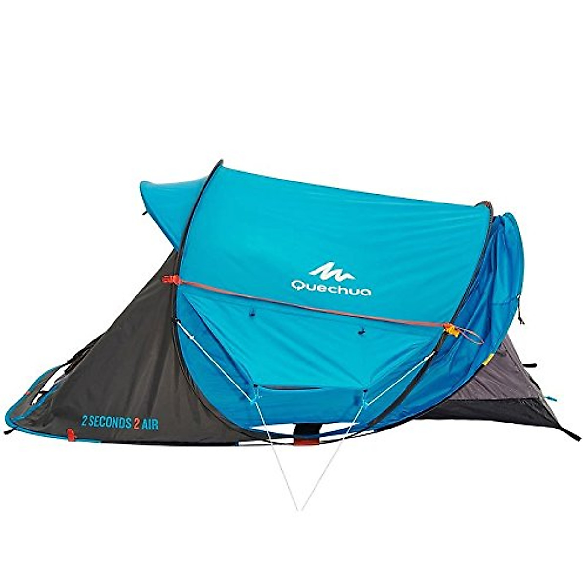Quechua Waterproof Pop Up Camping Tent 2 Seconds Easy AIR II, 2 Man