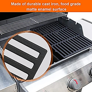 17.5 Inch Grill Grates Replacement for Weber 7638 Weber Spirit Grill Parts I & II 300 Series Spirit E/S 310 E/S 320 E/S 330 SP-320, Spirit 700 Genesis 1000-3500 Genesis Gold Silver Platinum B/C