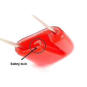 Kinteshun Baby Safety Pins,Kid Secure Clips Diaper Bib Nappy Pin with Safe Lock(50pcs,1.6 inches,7 Assorted Candy Colors)