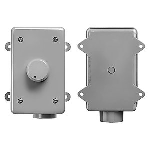 OSD Outdoor 300W Volume Control, Resistor-Based, Weather Resistant Enclosure, OVC305R, Grey