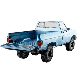 EAZYRC 1:18 Glacier RC Crawler 4x4 Offroad Truck Hobby Grade Remote Control Car Model Vehicle RTR with LED Lights 3-Ch 2.4GHz Transmitter Battery USB Charger Included