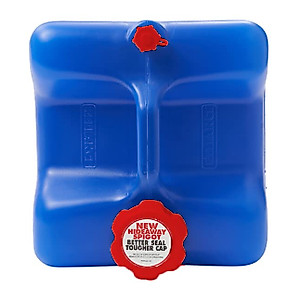 Reliance Products Aqua-Tainer 7 Gallon Rigid Water Container, Blue , 11.3 Inch x 11.0 Inch x 15.3 Inch