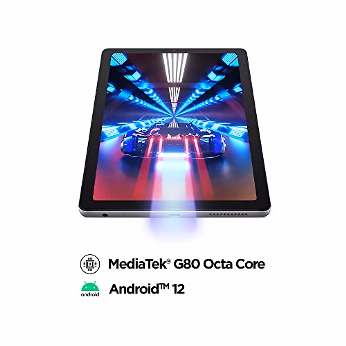 Lenovo Tab M9-2023 - Tablet - Long Battery Life - 9" HD - Front 2MP & Rear 8MP Camera - 3GB Memory - 32GB Storage - Android 12 or Later - Folio Case Included,Gray