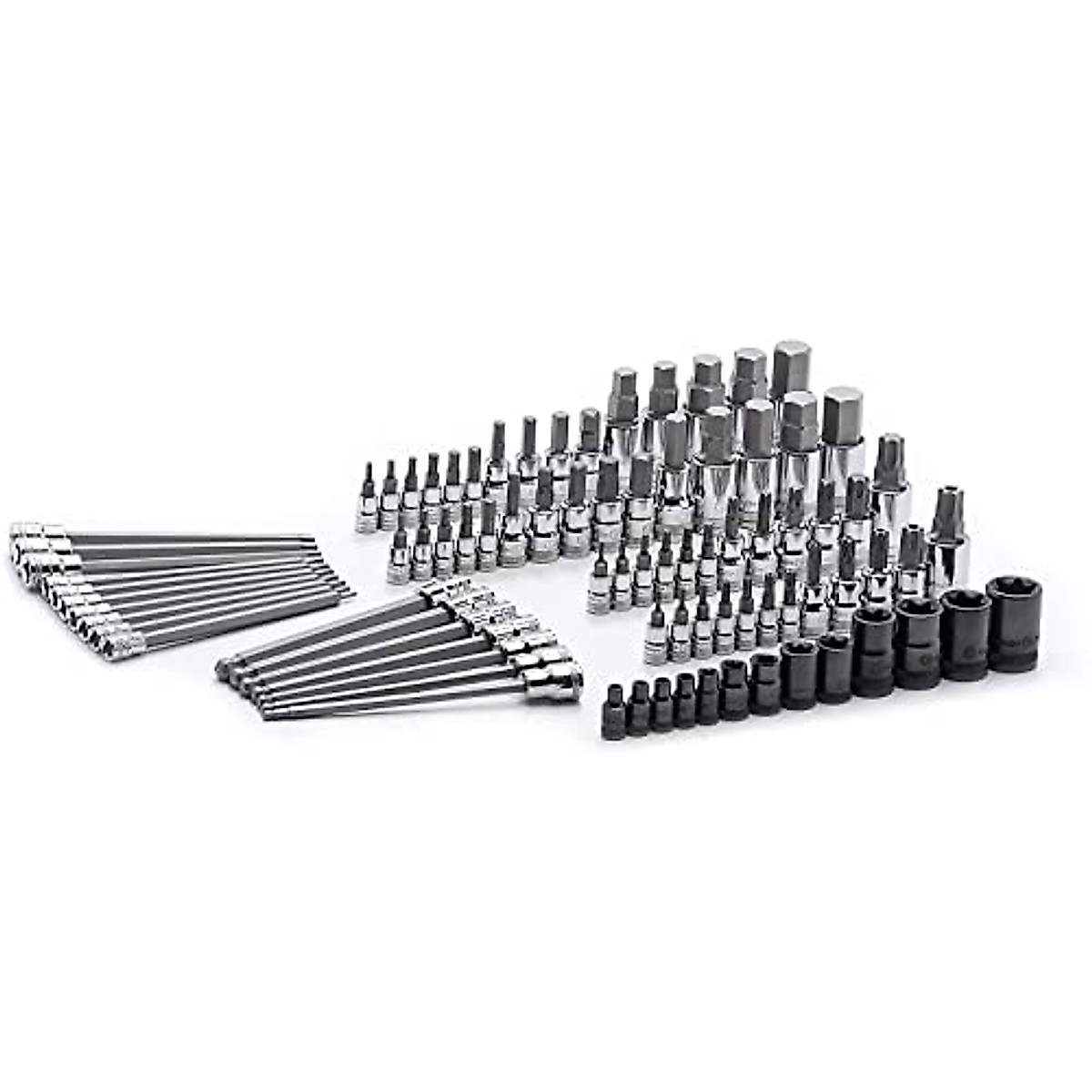 GEARWRENCH 84 Pc. Master SAE/Metric Hex And Torx Bit Socket Set - 80742