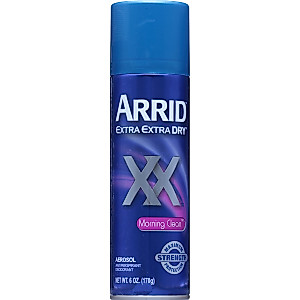 Arrid Deodorant 6 Ounce Aerosol XX Morning Clean (177ml) (2 Pack)