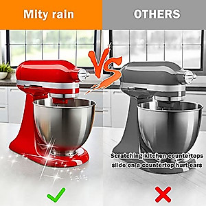 Mity rain Mixer Sliding Mat, Non-Deformable Mixer Mover, Kitchen Appliance Slider Mats Compatible with KitchenAid Mixer 4.5-5 Qt Tilt-Head Stand Mixer