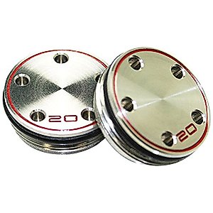Scotty Cameron Stainless Replacement Weights for Putters, 20g x 2, Red