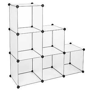 Modular Closet System - 6-Cube Storage for All Your Essentials
