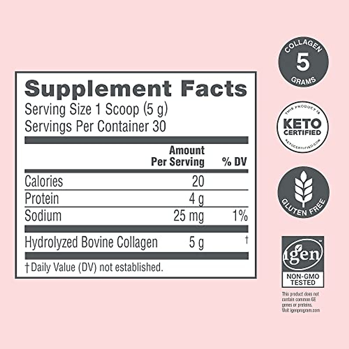 NeoCell Super Collagen Powder, 10g Collagen Peptides per Serving, Gluten Free, Keto Friendly, Non-GMO, Grass Fed, Paleo Friendly, Healthy Hair, Skin, Nails & Joints, Unflavored, 7 Oz
