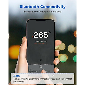 ULXIOM 9907180015 Controller Replacement Part Compatible with Masterbuilt Bluetooth Digital Electric Smoker, Digital Control Panel Fits for MB20074719 MB20073519 MB26073519 MB20073119 MB25073519