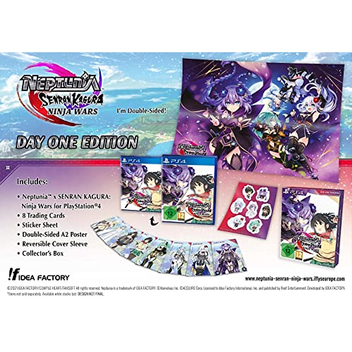 Neptunia x SENRAN KAGURA: Ninja Wars - Day One Edition Playstation 4 (PS4)