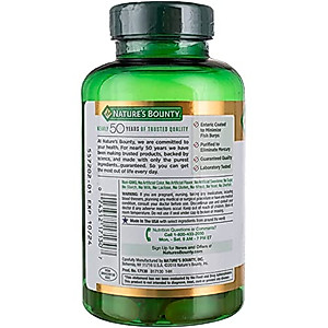 Natures Bounty Fish Oil 2400 mg Double Strength Odorless 90 Softgels (Pack of 3)