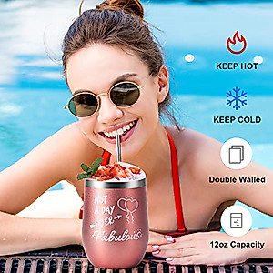 Unique Gift Basket for Woman - 12 oz Insulated Tumbler with Shampoo Bar, Scented Candle, Jewelry Tray, Aromatherapy Shower Steamers - Best Gift for Mother's Day Birthday Christmas Valentine's Day