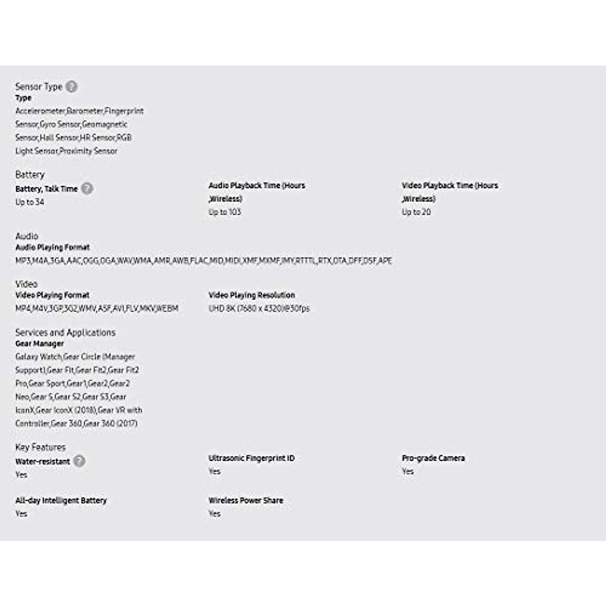 Samsung Galaxy S10 Factory Unlocked Android Cell Phone | US Version | 128GB of Storage | Fingerprint ID and Facial Recognition | Long-Lasting Battery |   Prism White