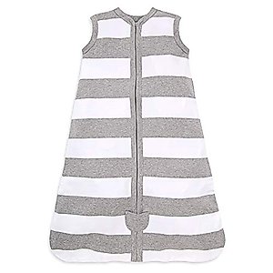 Burt's Bees Baby Unisex Baby Wearable Blanket, 100% Organic Cotton Beekeeper, Swaddle Transition Sleep Bag Medium