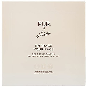 PÜR MINERALS xo Nabela Embrace Your Face Eye & Cheek Palette, 1 Pack