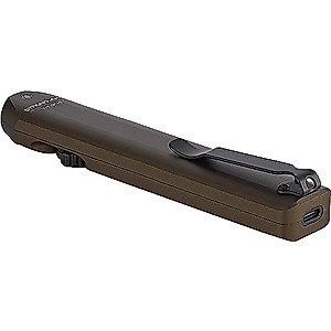 Streamlight 88811 Wedge 300-Lumen Slim Everyday Carry Flashlight, Includes USB-C Cord, Lanyard, Coyote