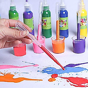 Transfer Pipettes 1000PCS Liquid Dropper Plastic Pasteur Disposable Graduated Pipetting Clear White (0.2)