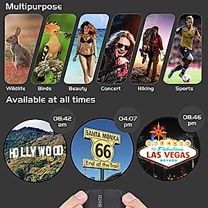 Hontry Binoculars for Adults and Kids, 10x25 Compact Binoculars for Bird Watching, Theater and Concerts, Hunting and Sport Games