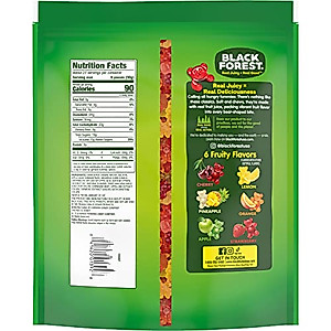 Black Forest Gummy Bears Candy, 28.8 Ounce Resealable Bag (Pack of 1)