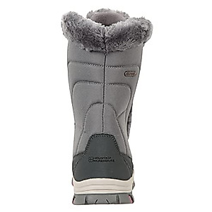 Mountain Warehouse Ohio Womens Snow Boots - Snow Proof Ladies Shoes Light Khaki Womens Shoe Size 8 US