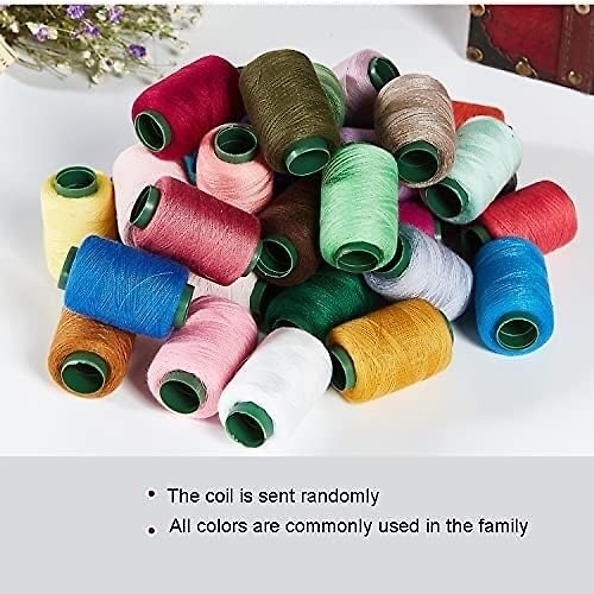 Sewing Kit,Sewing Box,Household Old-Fashioned Wooden Sewing Box Set, with Thread/Needle/Scissors and Other Accessories, Suitable for Mothers, Grandma, Brown