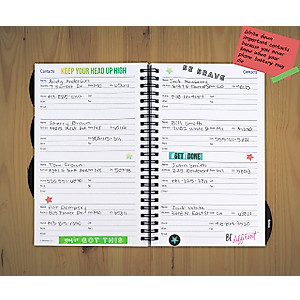 PlanAhead - Weekly & Monthly Undated Life Planner to Increase Productivity, Time Management and Hit Your Goals - Organizer Notebook & Productivity Journal, Start Any time, A5 Size, Last 1 Year, Black