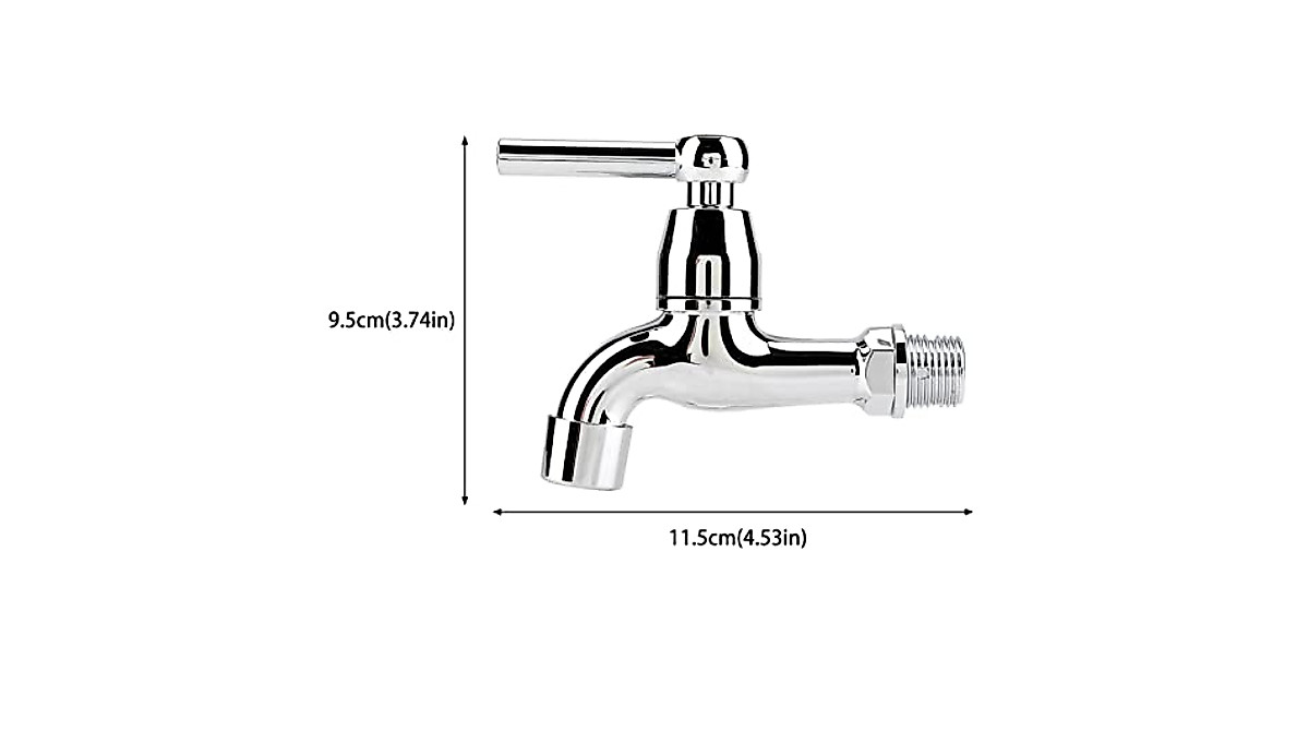 Premium ABS Water Faucet for Washing Machines & Sinks