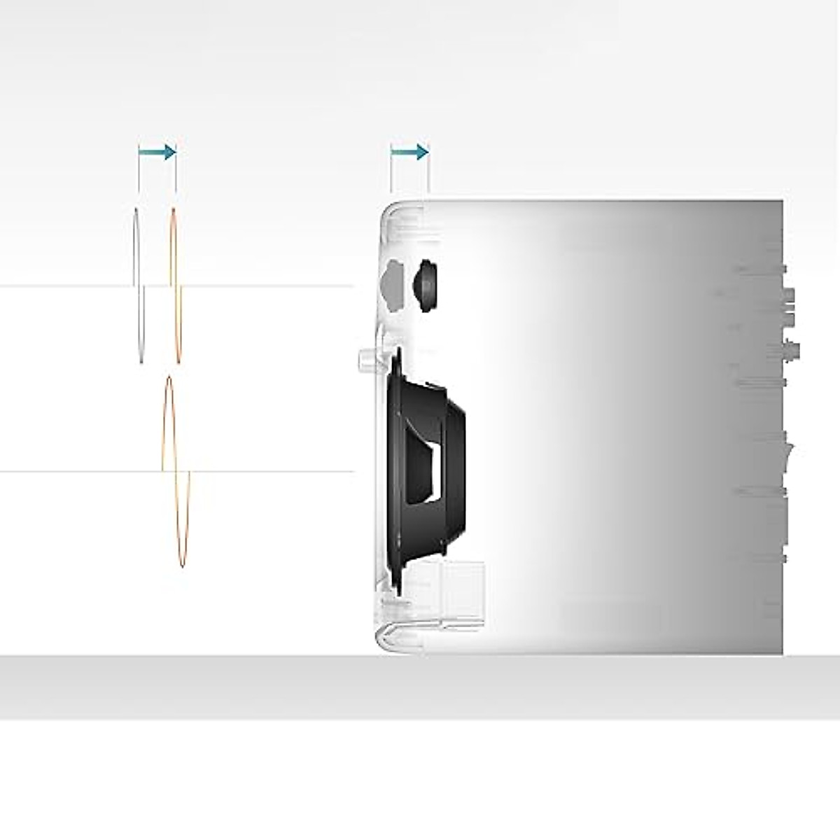 Pioneer DJ DM-50D 5-inch Active Monitor Speaker - Black