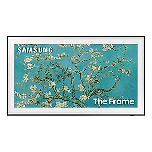 SAMSUNG 32-Inch Class QLED The Frame LS03C Series, Quantum HDR, Art Mode, Anti-Reflection Matte Display, Slim Fit Wall Mount Included, Smart TV w/Alexa Built-in (QN32LS03CB, Latest Model)