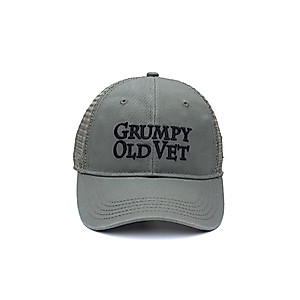 Grunt Style Grumpy Old Vet Hat (Green, One Size)
