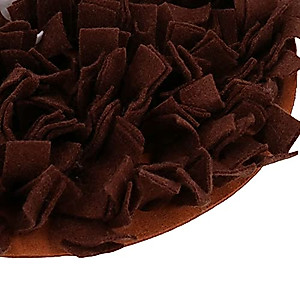 AB TOOLS Dog, Small Animals Christmas Pudding Interactive Snuffle Forage Mat Festive Gift