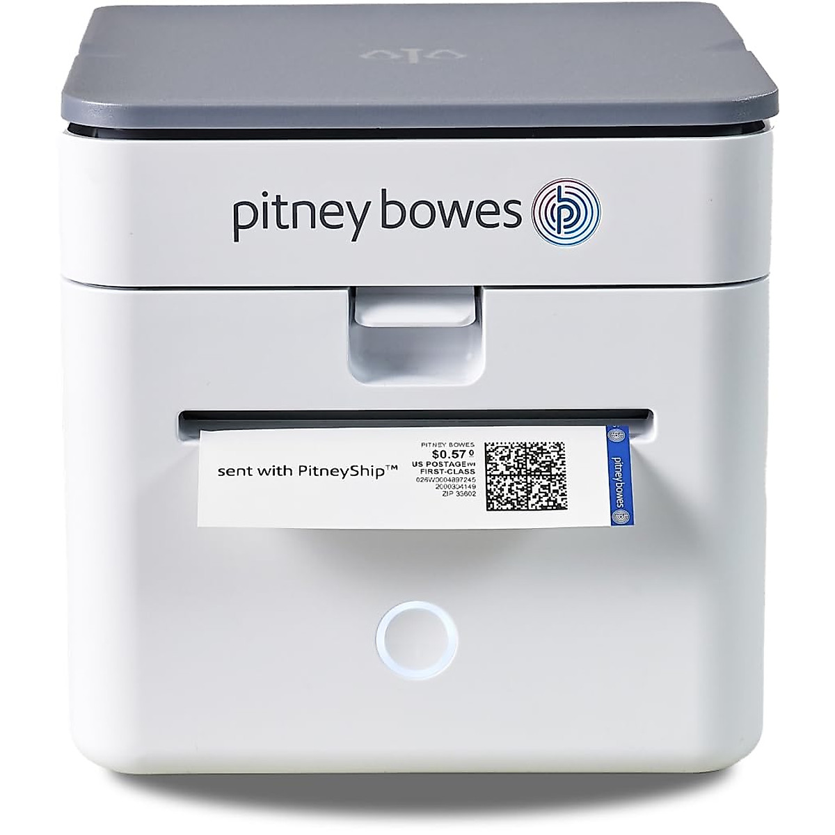 Pitney Bowes Shipping Label Printer with Built-in Scale, all-in-one shipping solution from, on shipping with PitneyShip™ Cube and software application