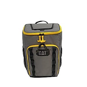 Caterpillar Can Backpack, Grey/Black, One Size