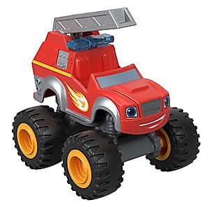 Fisher-Price Nickelodeon Blaze & the Monster Machines, Fire Rescue Blaze Toy, Red