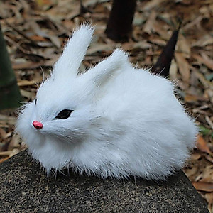 TBoxBo 3-Pack Easter Bunny Plush Toy - Realistic, Soft, Lifelike Animal - Cute Stuffed Rabbit for Birthday Gift