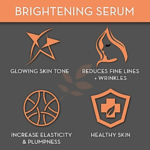 VOLIM Bright & Beautiful Vitamin C Facial Serum, Anti-Aging Face Serum for Women
