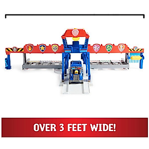 Paw Patrol Big Truck Pups, Truck Stop HQ, 3ft. Wide Transforming Playset, Action Figures, Toy Cars, Lights and Sounds, Kids Toys for Ages 3 and up
