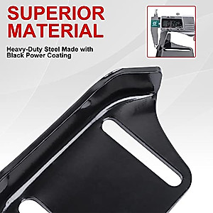 ELITEWILL 2Pcs Snowblower Skid Shoe Snow Thrower Slide Shoes Fit for Honda 76153-736-010 HS55, HS80, HS50, HS70, HS724, HSS724A Snowblower