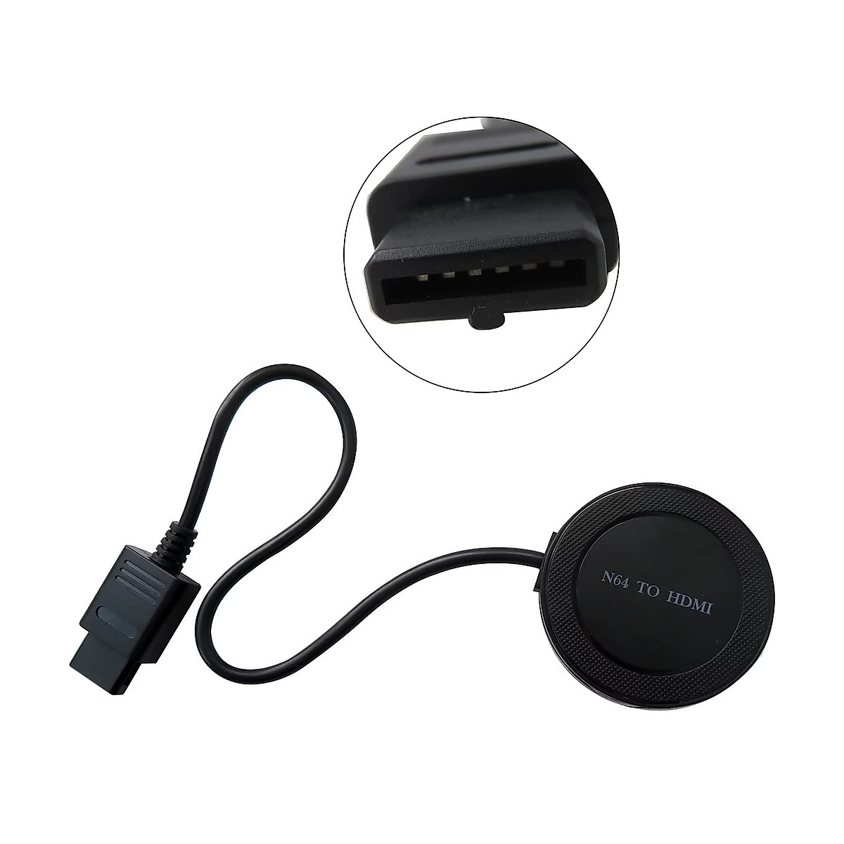 N64 to HDMI N64 HDMI Converter N64 Cable to HDMI Support 16:9/4:3 Convert N64 to HDMI Adapter & N64 Converter