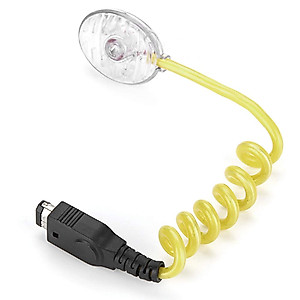 Flexible White Worm Light for Gameboy Advance, Portable External Led Illumination, Compatible with Gameboy Series