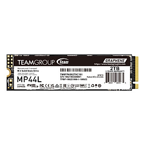 TEAMGROUP MP44L 2TB SLC Cache NVMe 1.4 PCIe Gen 4x4 M.2 2280 Laptop&Desktop SSD (R/W Speed up to 4,800/4,400MB/s) TM8FPK002T0C101